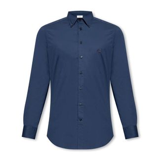 Etro Chemise avec Logo - Homme - Chemises - Bleu - Taille: L