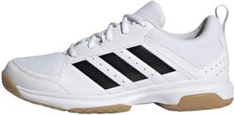 adidas Femme Ligra 7 Indoor Shoes, Cloud White / Core Black / Cloud White, 38 EU