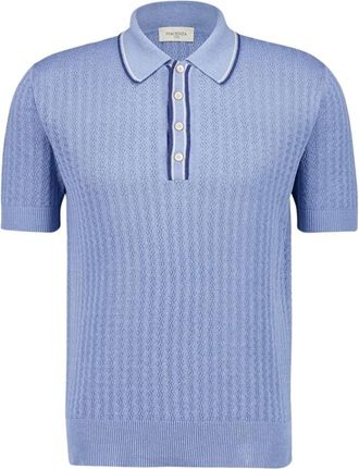 PIACENZA 1733 Piacenza 1733, Homme, Tops, Bleu, Taille: 2XL Polo Chemises