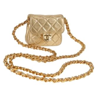 Chanel Sac &agrave; bandouli&egrave;re Pre-owned - Femme - Pre-owned - Jaune - Taille: ONE Size