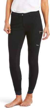 Ariat Womens Triton Grip Full Seat Riding Breech in Black, Size 22 Long, by Ariat