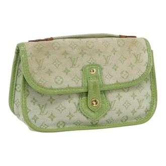 Louis Vuitton Sac bandouli&egrave;re en toile Pre-owned - Femme - Pre-owned - Vert - Taille: ONE Size