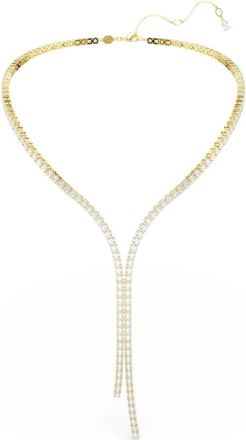 Swarovski Matrix Y-Halskette - - Accessories - Damen - Wei&szlig; - ONE SIZE