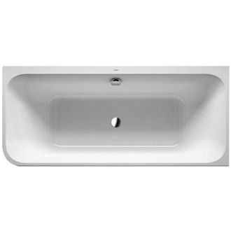Duravit Duravit - Happy D.2 Plus Badewanne, Ecke rechts, 2 R&uuml;ckenschr&auml;gen