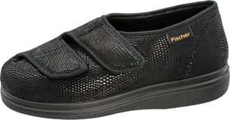 Fischer Markenschuh Fischer Ortho, Unisex-Erwachsene Niedrige Hausschuhe, Schwarz (Schwarz 222), 47 EU (11.5 UK)