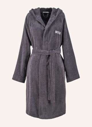 HUGO BOSS Bademantel Plain grau