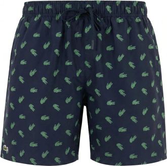 Lacoste Homme, Maillots de bain, Bleu, Taille: S Medium Sea Boxer Shorts