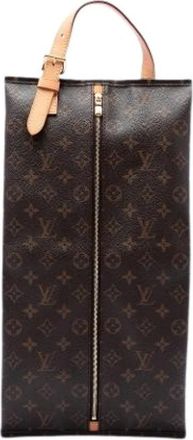 Louis Vuitton Pochette &agrave; chaussures Pre-owned - Femme - Pre-owned - Brun - Taille: ONE Size