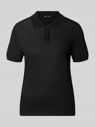 Mango Poloshirt aus Viskose-Mix Modell LUXEN