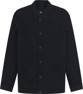 Lyle & Scott Bomberjacke f&uuml;r Herren, Mit Kragen (Dunkel-Marineblau)