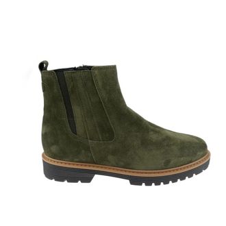 Gabor Elegante Wildleder-Stiefelette - - Shoes - Damen - Gr&uuml;n - 36 EU