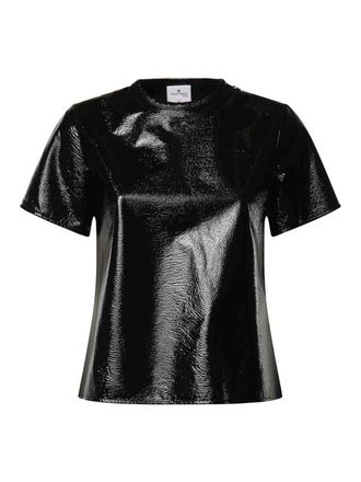 Courr&egrave;ges T-Shirt - Schwarz