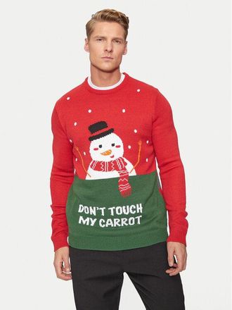 Only & Sons Pullover Xmas 22031170 Rot Regular Fit