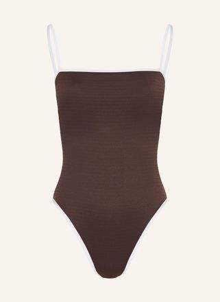 Seafolly Badeanzug Beach Bound braun