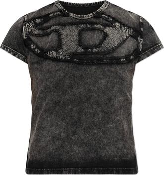 Diesel Femme, Tops, Gris, Taille: 44 FR T-Mely-Cup Top