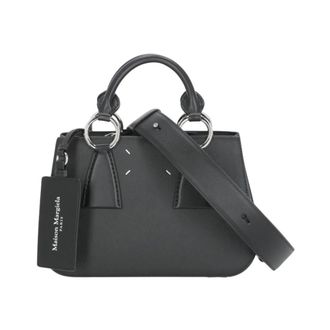 Maison Margiela Femme, Sacs, Noir, Taille: ONE Size Sac bandouli&egrave;re en cuir