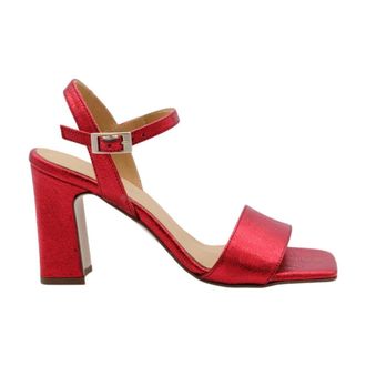 Catwalk Brunei Sandale - Stilvoll und Bequem - - Shoes - Damen - Rot - 38 EU