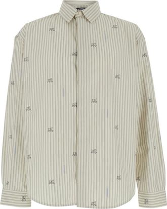Jacquemus Homme, Chemises, Beige, Taille: L La Chemise Simon ML