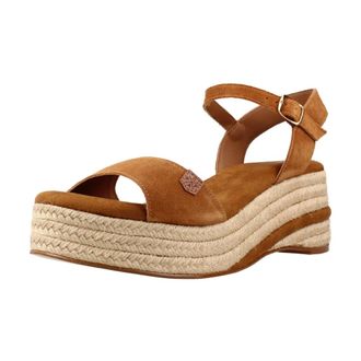 POPA Femme, Chaussures, Brun, Taille: 38 EU Meri Sandalia Serraje