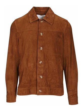 Blusotto Blouson En Cuir - Marron