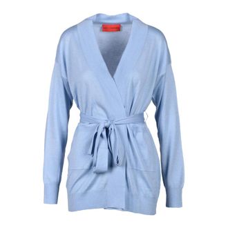Wild Cashmere Strickjacke - - Knitwear - Damen - Blau - XS