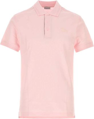 Burberry Homme, Tops, Rose, Taille: XL Polo en coton