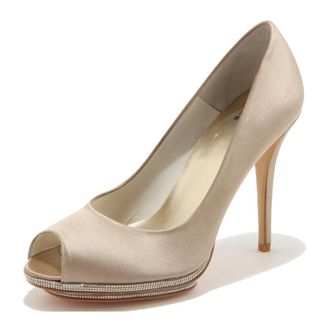 Stuart Weitzman Elegante Strass Decollete Schuhe - - Shoes - Damen - Braun - 39 1/2 EU