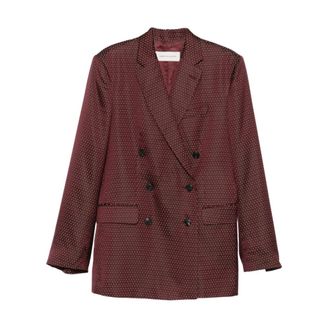 Dries Van Noten Damen, Jacken, Rot, LGr&ouml;&szlig;e