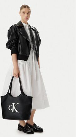 Calvin Klein Handtasche Bold Ck LV04F3562G Schwarz