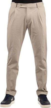 Berwick 1707 Homme, Pantalons, Blanc, Taille: XL Xretro Chinos