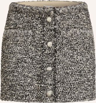 Isabel Marant Isabel Marant Boucl&eacute;-Rock Gleny Mit Glitzergarn schwarz