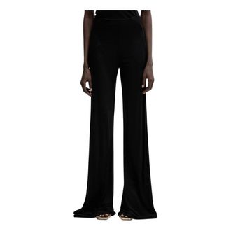 Rick Owens Wide Hosen - - Trousers - Damen - Schwarzk - L