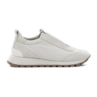 Brunello Cucinelli Baskets basses Precious Detail - Homme - Chaussures - Gris - Taille: 40 EU
