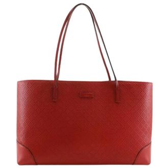 Gucci Sac cabas Pre-owned en cuir Diamante - Femme - Pre-owned - Rouge - Taille: ONE Size