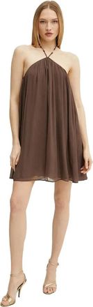 Patrizia Pepe Femme, Robes, Brun, Taille: 40 FR Mini Robe