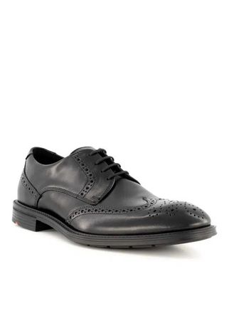 Lloyd Herren Brogue schwarz Glattleder