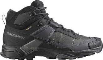 Salomon Chaussures de randonn&eacute;e X Ultra 5 Mid GTX pour homme, Noir/asphalte/Castlerock, 42 EU