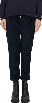 Dondup Femme, Pantalons, Bleu, Taille: W26 Corduroy Straight Leg Pants