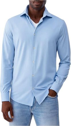 Liu Jo Homme, Chemises, Bleu, Taille: 2XL Chemise Classique Stretch Popeline