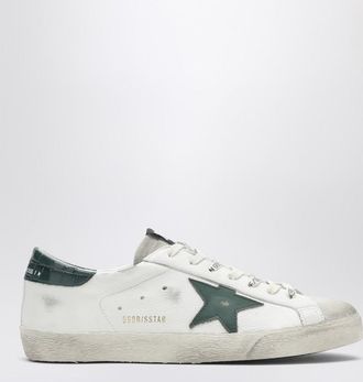 Golden Goose Super-Star sneakers in white/green