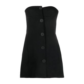 The Attico Bustier Blazer - - Dresses - Damen - Schwarzk - S