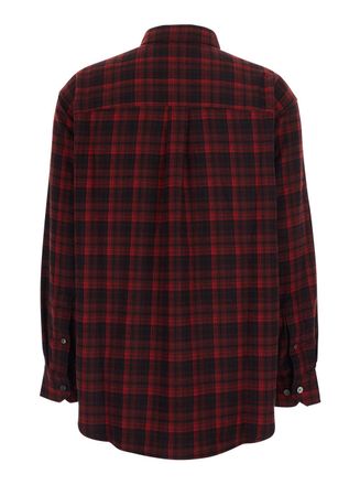 Dunst Checked Flannel Button-Down Shirt - Red