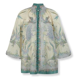 Zimmermann Femme, Blouses et Chemises, Multicolore, Taille: 38 FR Indra Blouse