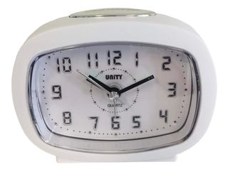 Unity LED-Wecker mit Signalton - 49026, wei&szlig;, 9 x 7.5 x 4.5cm