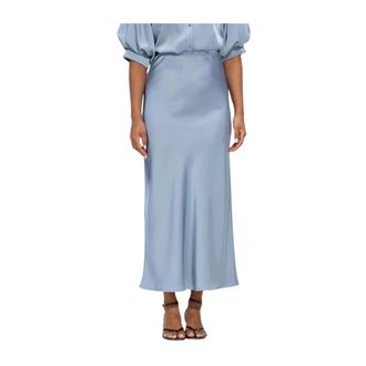 Notre-V Midi Skirts - - Skirts - Damen - Blau - S