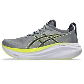 Asics Mens Gel-Nimbus 27 Running Shoe, Gravel/Carrier Grey, 43.5 EU