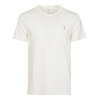 Polo Ralph Lauren Logo T-Shirt - - Tops - Herren - Wei&szlig; - S