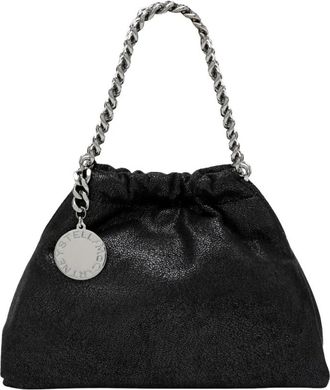 Stella McCartney Femme, Sacs, Noir, Taille: ONE Size Falabella Drawstring Crossbody Bag