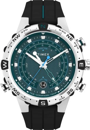 Timex Uhren - Quarz-Analoguhr Expedition Tide-Temp-Compass - Gr. unisize - in Schwarz - für Damen