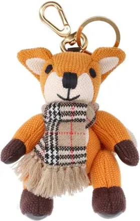 Burberry Fox Keychain Charm